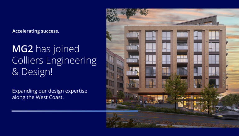 Colliers Engineering & Design Finalizes Agreement for MG2 to Join its ...